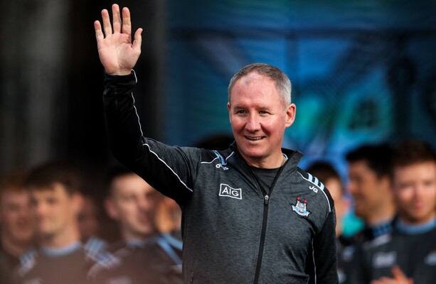 Gavin and his 5-in-a-row Dubs scoop RTÉ Manager and Team of the Year awards