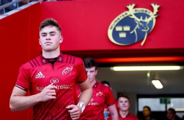 Cork Con's Crowley starts at 10 as Ireland U20s begin Grand Slam defence