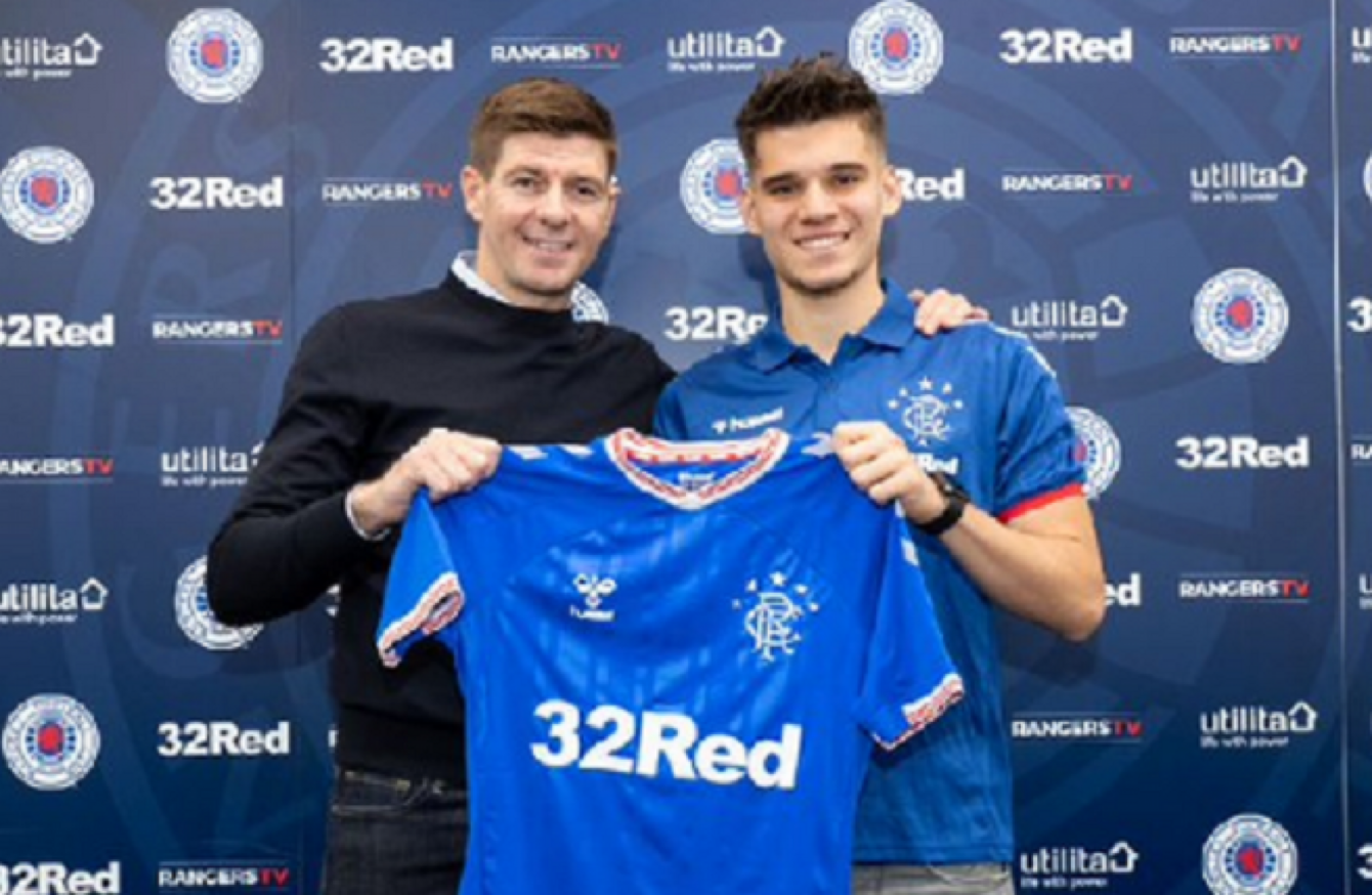 Gheorghe Hagi's son joins Rangers on loan · The42