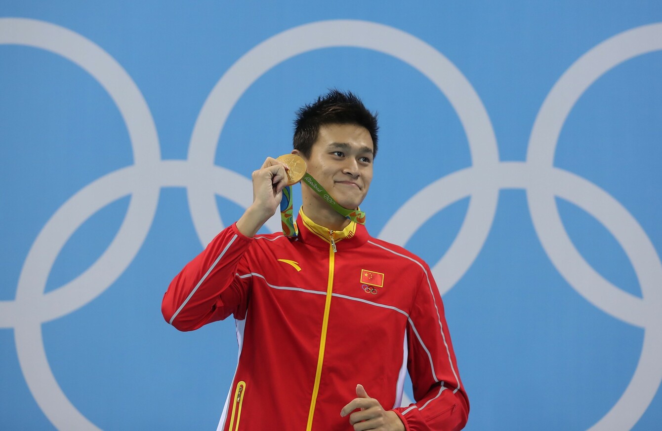 Triple Olympic champion Sun Yang banned for eight years · The42