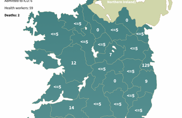Coronavirus in Ireland: A county by county breakdown of where the virus ...