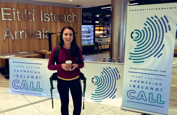 Three Irish medics arrive home to answer Ireland's call with help of ...