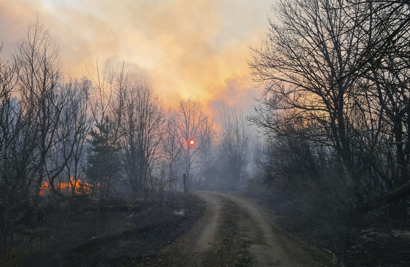 New wildfires start in Chernobyl evacuation zone · TheJournal.ie