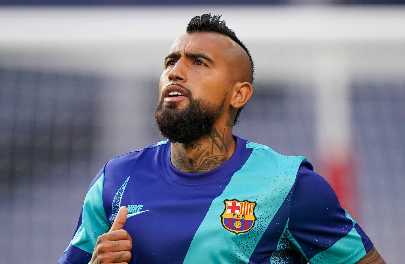 Barcelona offload Chilean midfielder Vidal to Inter Milan · The42