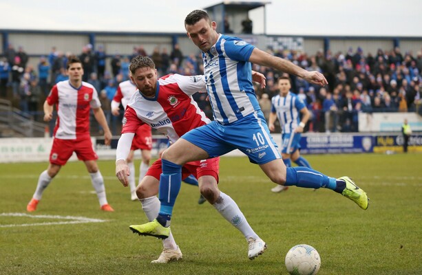 Coleraine striker and ex-Derry GAA star handed six-match ban for ...