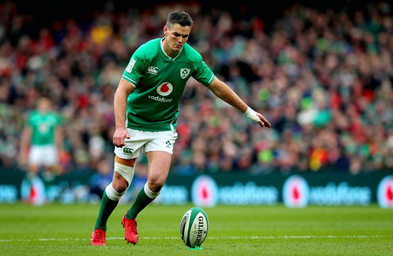 Johnny Sexton on eight-man shortlist for World Rugby Player of the Decade