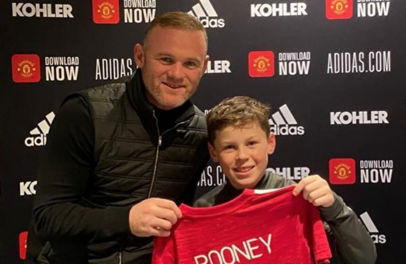'It was his decision and not mine' - Rooney a 'proud dad' after son Kai ...