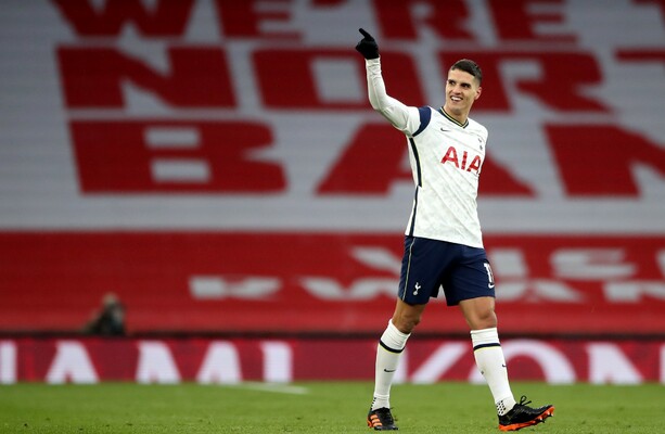 Watch: Erik Lamela's stunning rabona lights up North London derby