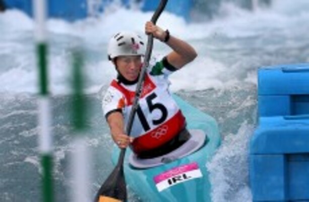Hannah Craig paddles into canoe slalom semi-finals · The 42