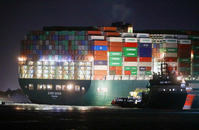 Two More Tugboats Join Bid To Free Cargo Ship Stuck In Suez Canal