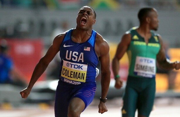 World 100m champion Coleman has ban reduced but will still miss Olympics
