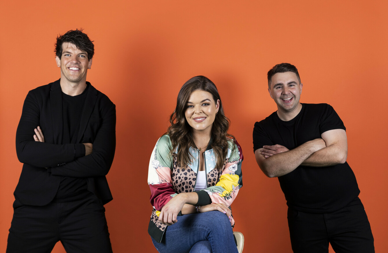 Doireann Garrihy's new 2FM co-hosts are Donncha O’Callaghan and Carl Mullan
