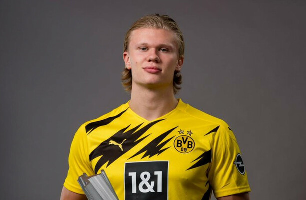 Haaland wins Bundesliga Player of the Year award · The 42