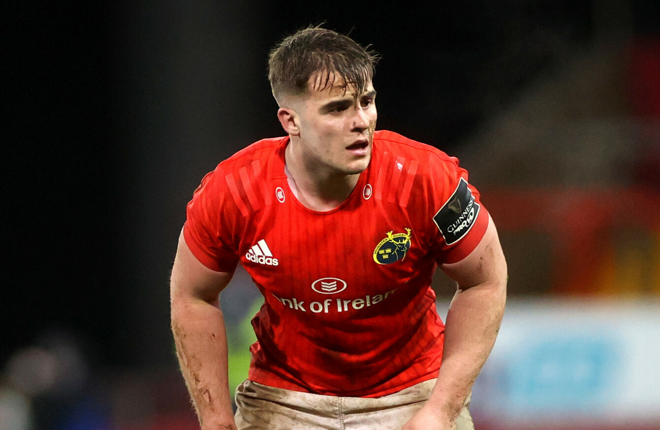 Munster back row Kendellen captains Ireland U20 squad for Six Nations