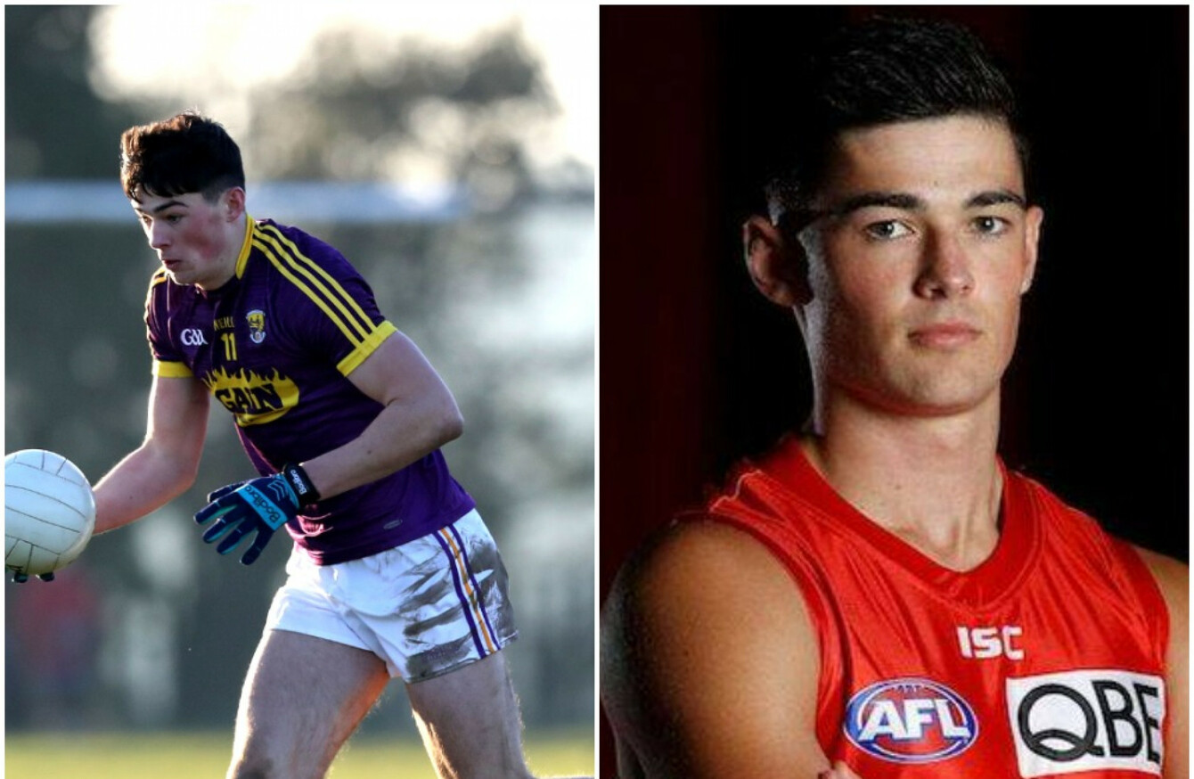 Wexford GAA roots, an All-Ireland winning father and Aussie Rules life in Sydney