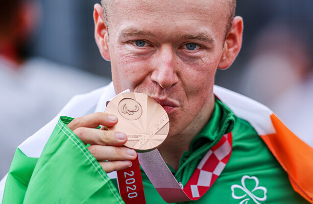 Paralympic Breakfast: hand-cyclist Gary O'Reilly clinches bronze for ...