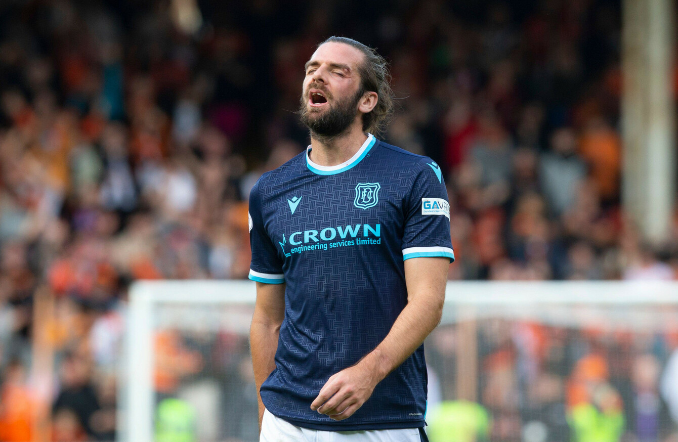 Irish striker Cillian Sheridan unlikely to play again this season