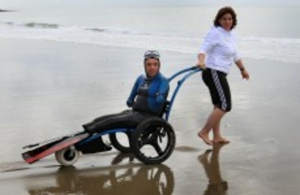 'I'm ready': Quadruple amputee prepares for Bering Strait swim · The 42