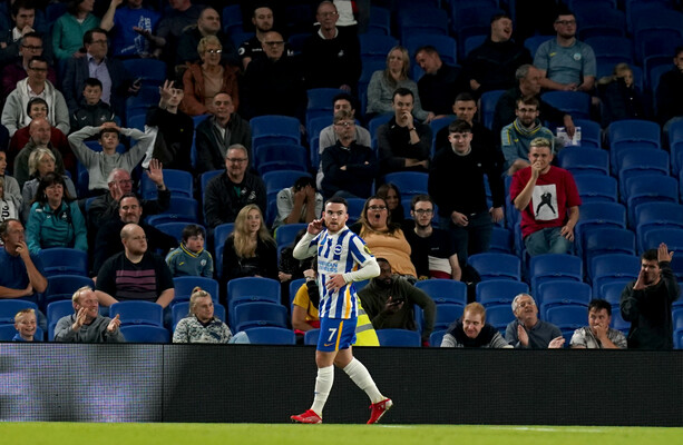 Connolly in line for Brighton return, as Potter hails 17-year-old ...