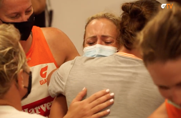 Emotional scenes as Cork legend Bríd Stack set for AFLW debut after ...