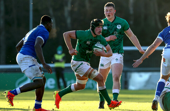 Rueben Crothers named as captain in 31-man Ireland squad for U20s Six ...