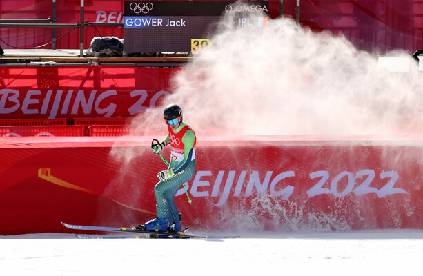 Team Ireland's Jack Gower finishes 12th in Alpine Combined · The 42