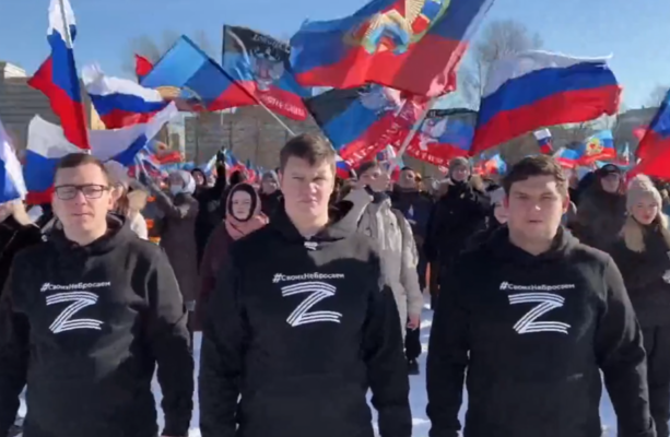 How the letter 'Z' became a symbol of support for Russia's invasion of ...