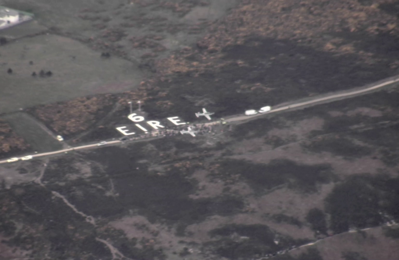 Howth's WWII 'Eire 6' neutrality sign unveiled by Michael D Higgins ...