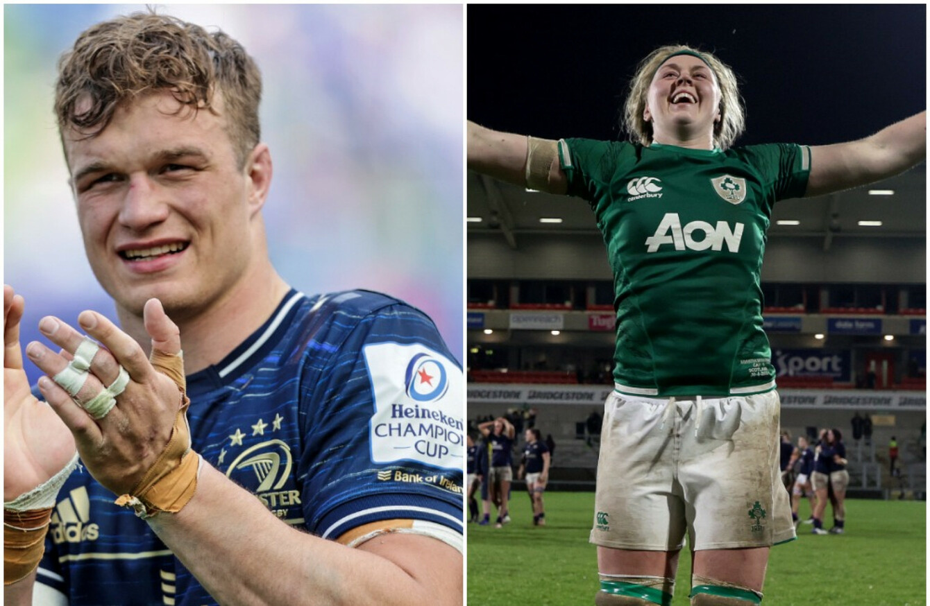 Josh van der Flier and Sam Monaghan voted Players of the Year by Irish ...
