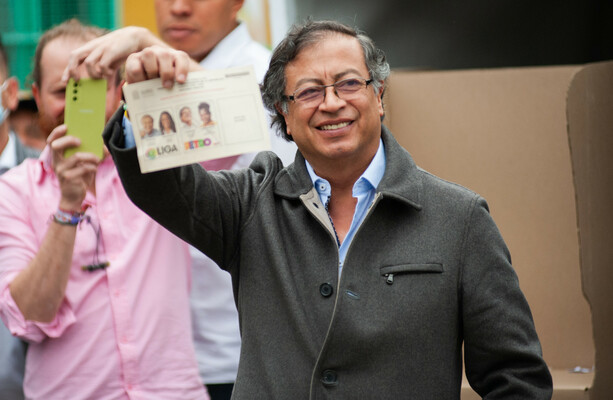 Former rebel fighter Gustavo Petro becomes Colombia's first leftist ...