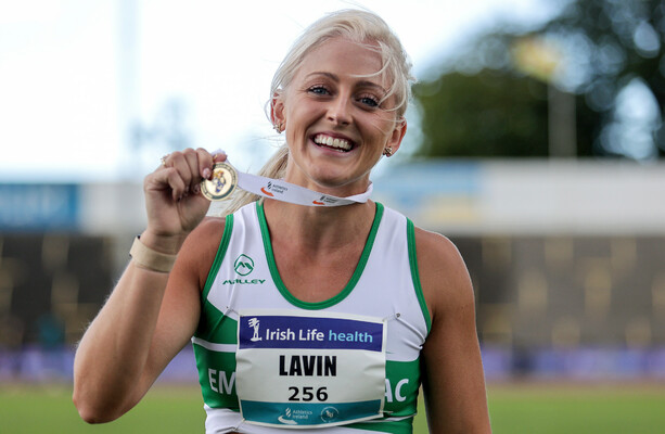 Olympian Sarah Lavin shows class to take gold at national championships