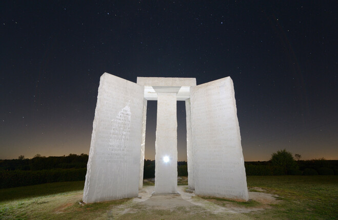 Mysterious Georgia Guidestones monument demolished after being bombed ...