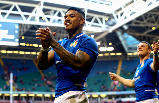 Benetton confirm mutual termination of Italy wing Monty Ioane's contract