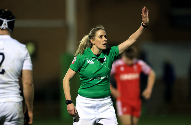 Joy Neville to referee big clash of Six Nations rivals at World Cup