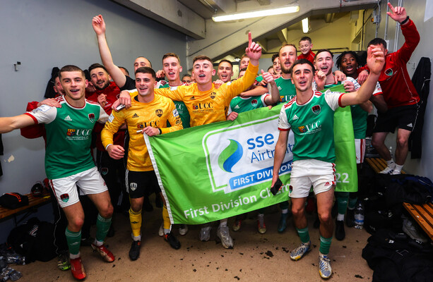 Cork City secure First Division title and top-flight return despite ...