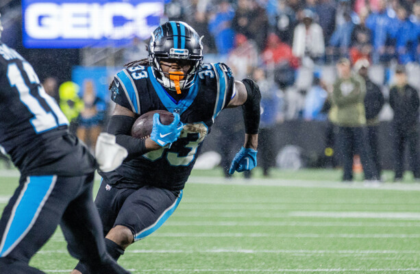 D’Onta Foreman powers Carolina Panthers past the Atlanta Falcons