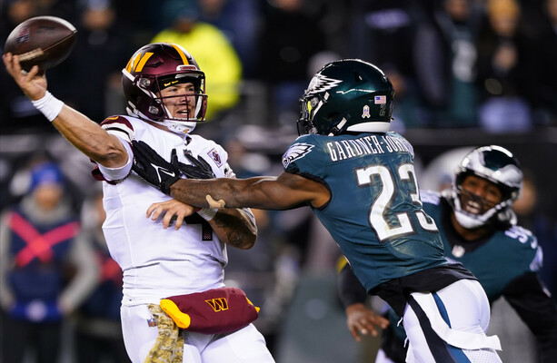 Washington Commanders end Philadelphia Eagles’ perfect run with 32-21 ...
