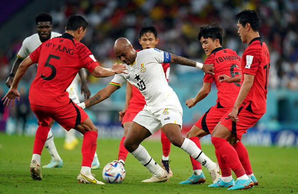 Ghana hold off South Korea fightback in five-goal battle to revive ...
