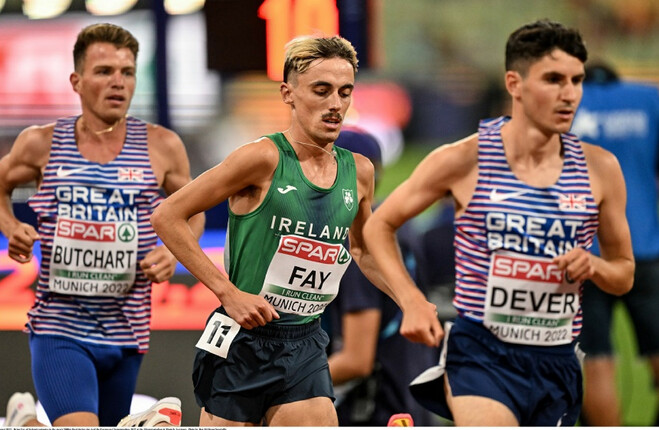 Brian Fay smashes Irish indoor 5000m record Stateside · The 42