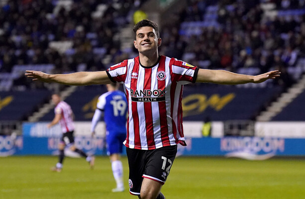 Ireland's Egan on target as Sheffield United close in on Championship ...