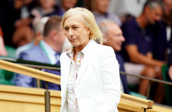 Martina Navratilova diagnosed with breast and throat cancer · The 42