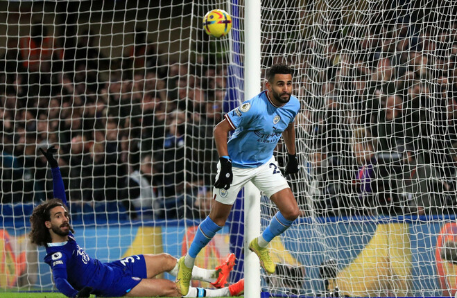 Riyad Mahrez nets winner as Man City beat Chelsea to cut gap to leaders ...