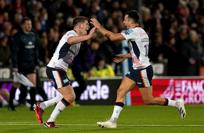 Farrell hits winning drop-goal for Saracens after missed high tackle