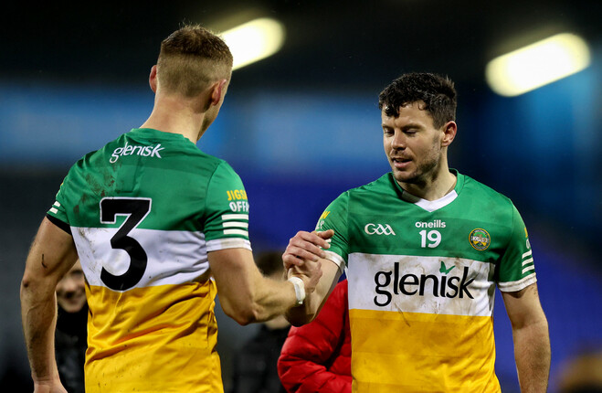 Hyland propels Offaly into O'Byrne Cup semi-finals with win over Dublin