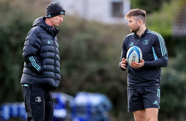 Ross Byrne returns at out-half in strong Leinster XV for Gloucester trip