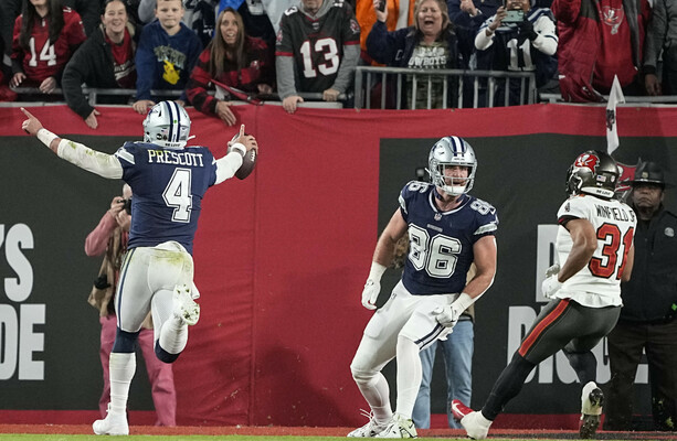 Tom Brady's Buccaneers crash out of NFL playoffs as Cowboys progress