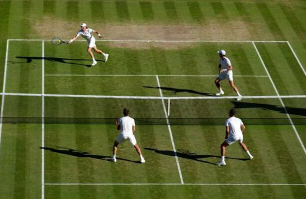 Wimbledon shorten men's doubles to three sets · The 42