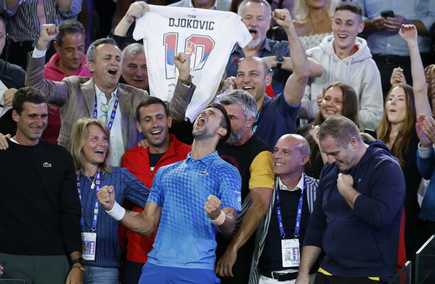 Novak Djokovic equals Rafael Nadal's Grand Slam record with 10th Australian Open title