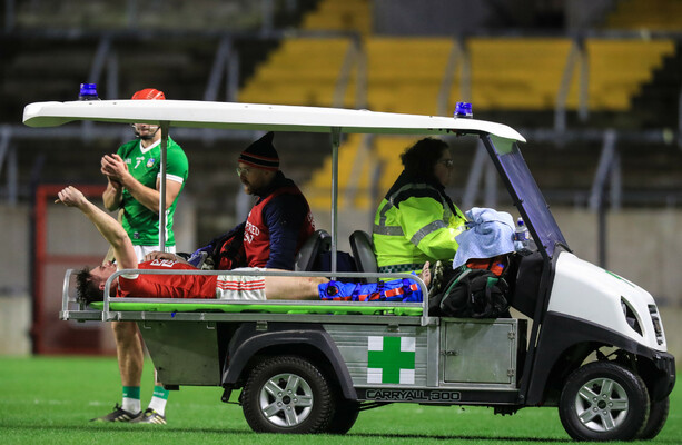 Cork's Robbie O'Flynn suffered dislocated ankle during Limerick game