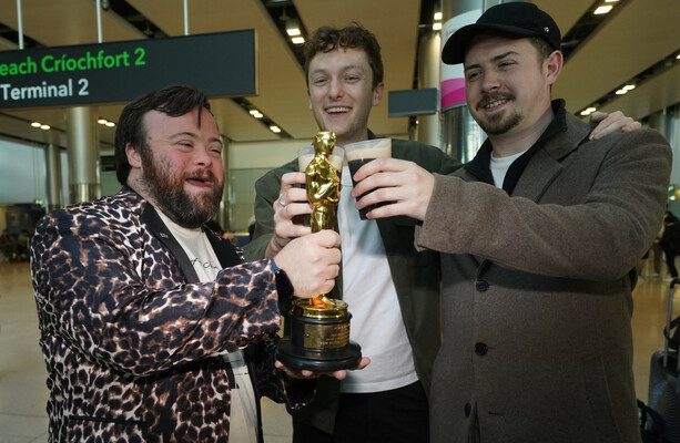 Team behind An Irish Goodbye bring Oscar home for St Patrick’s Day weekend